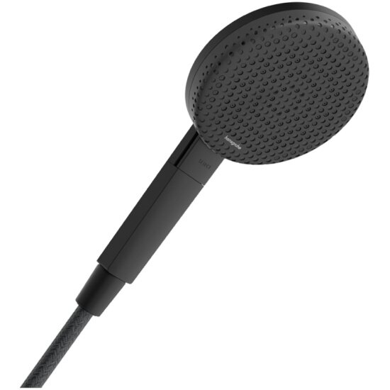 Ручной душ Hansgrohe Raindance Alive Select S 125 мм, 3 режима, Matt Black 24500670