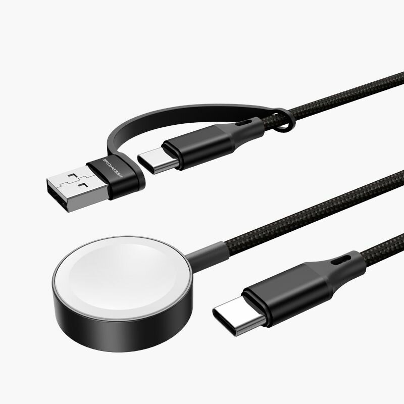 Зарядное устройство для Apple Watch, KEEPHONE Divia iWatch Charger 2-in-2 Multi-Charging