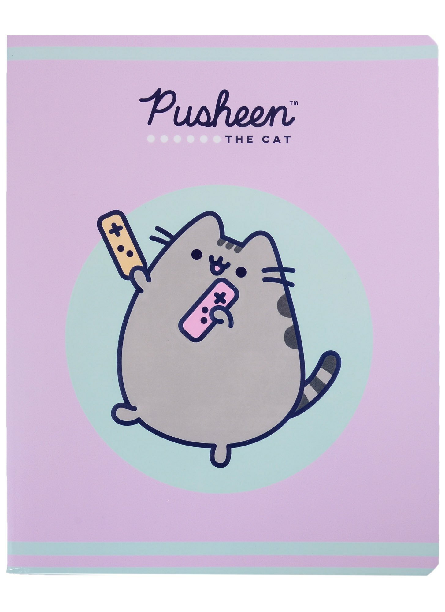 Тетрадь в клетку Pusheen, 48 листов, в ассортименте