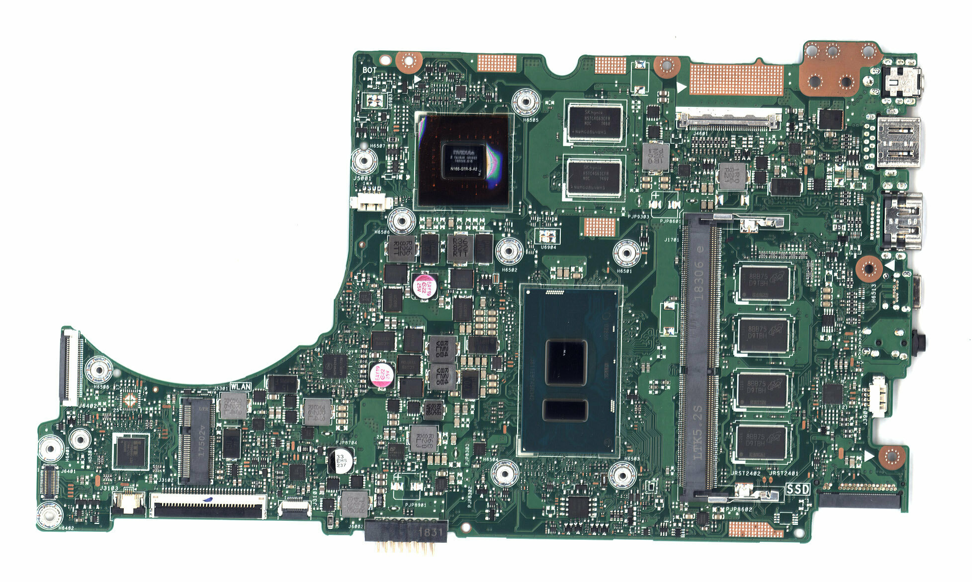 Материнская плата для Asus UX310UQ 8G/I5-7200U 90NB0CL0-R00050