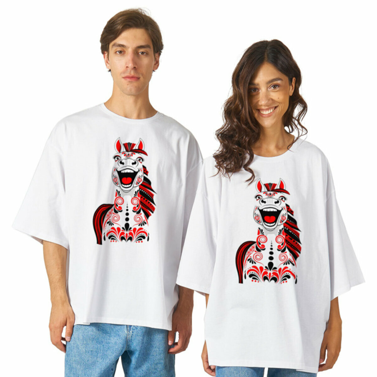 Футболка спортивная Оверсайз