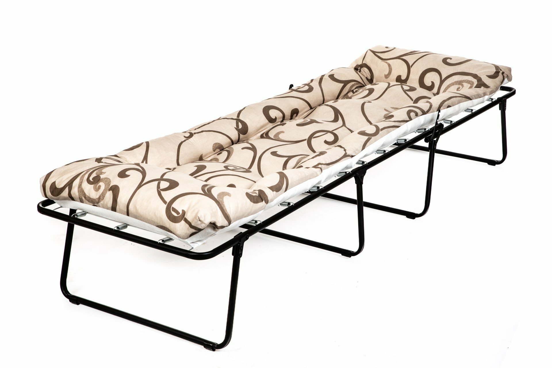 Кровать-кресло OLSA Лира, раскладная, бежевая, с матрасом, 20x65x99 см