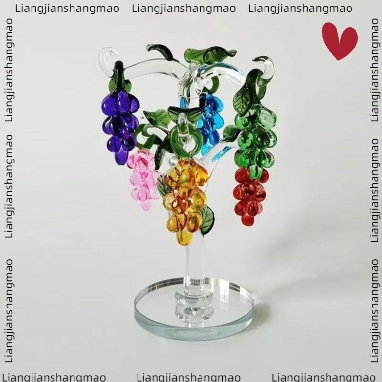 Эксклюзивная фэншуй композиция: искусственная яблоня из стекла