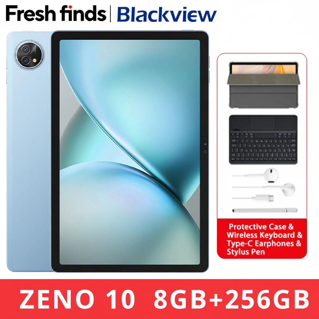 Планшет Blackview Zeno 10, 11", 8/256ГБ, Wi-Fi+5G, Android