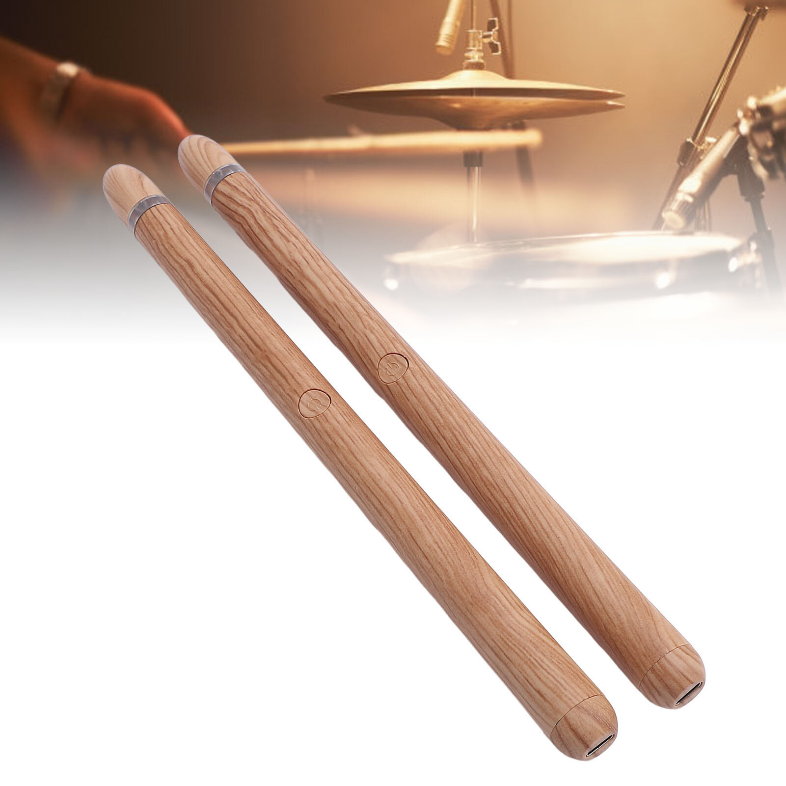 Виртуальная ударная установка Air Drum Set Электрические барабанные палочки Воздушные барабанные палочки с педалями Электронная ударная установка для взрослых начинающих