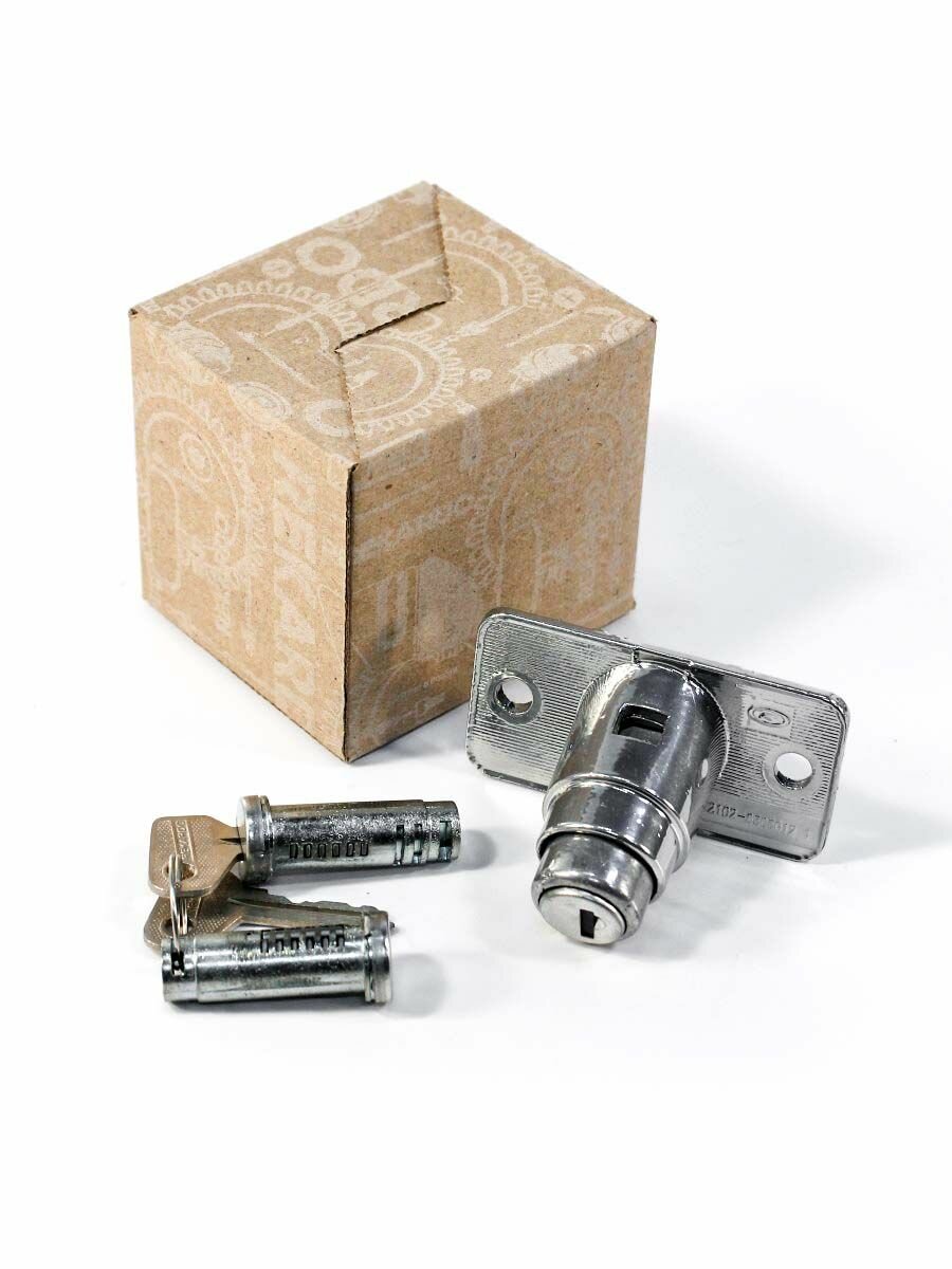 Замок двери и багажника ВАЗ-2102-04,2121 в сб. с личинками