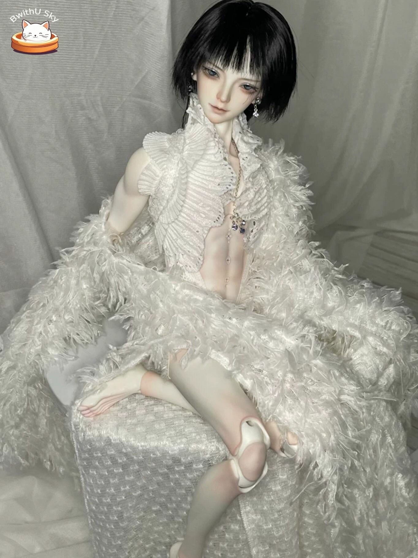 Кукла BwithUSky "Darkne", коллекционная, 47см, пластик/винил