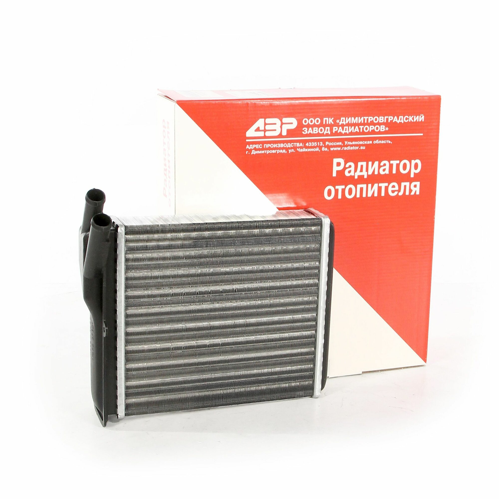 Радиатор отопителя ВАЗ 2123 Нива Шевроле с турбулизатором