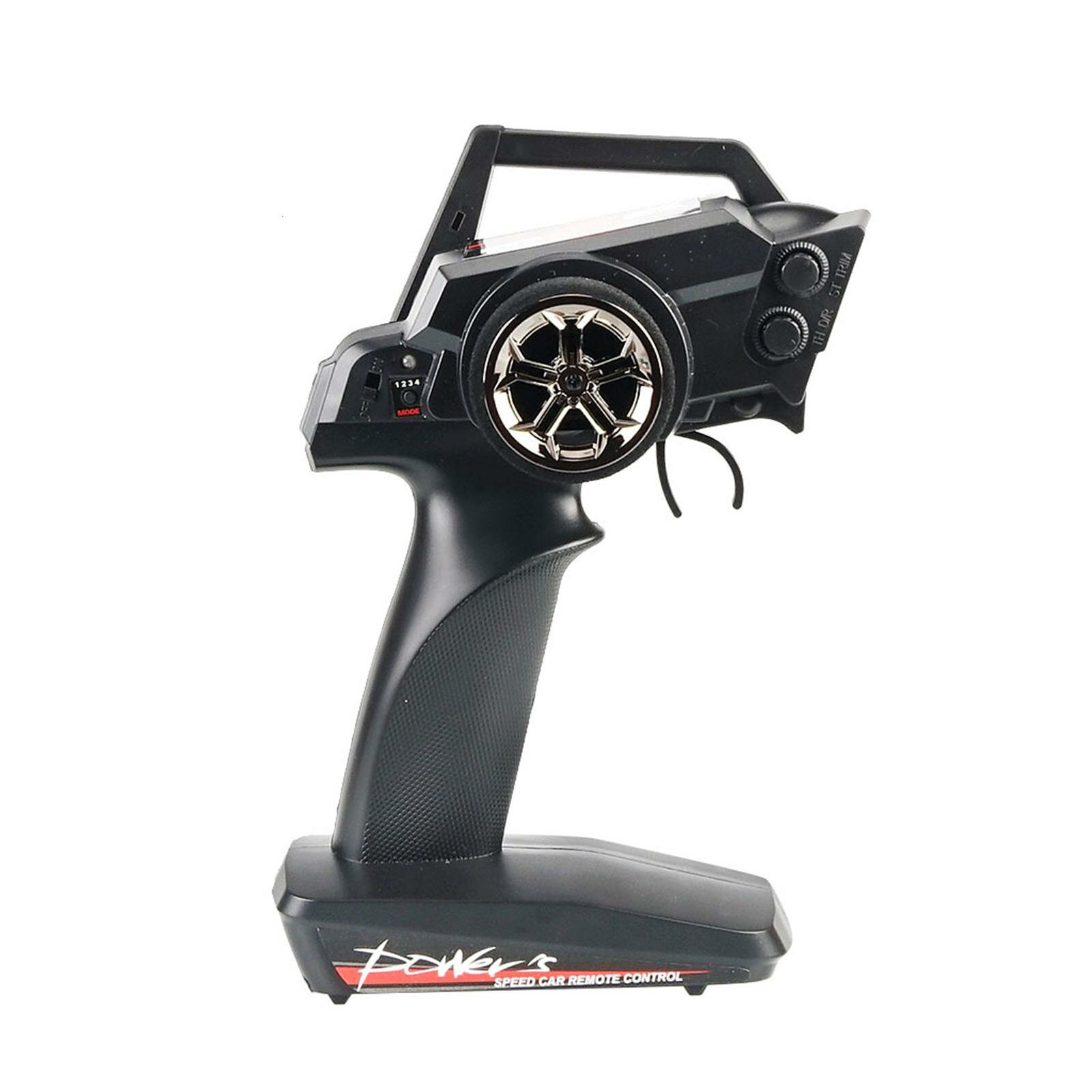 Запчасти для радиоуправляемой машины WLtoys 1/12, пульт ДУ 12428-0343 V2, Черный