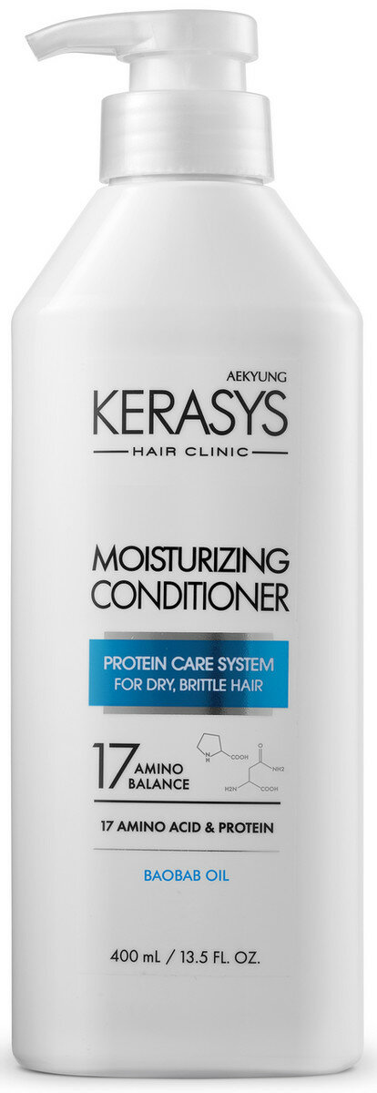 Кондиционер Kerasys увлажняющий, 400мл