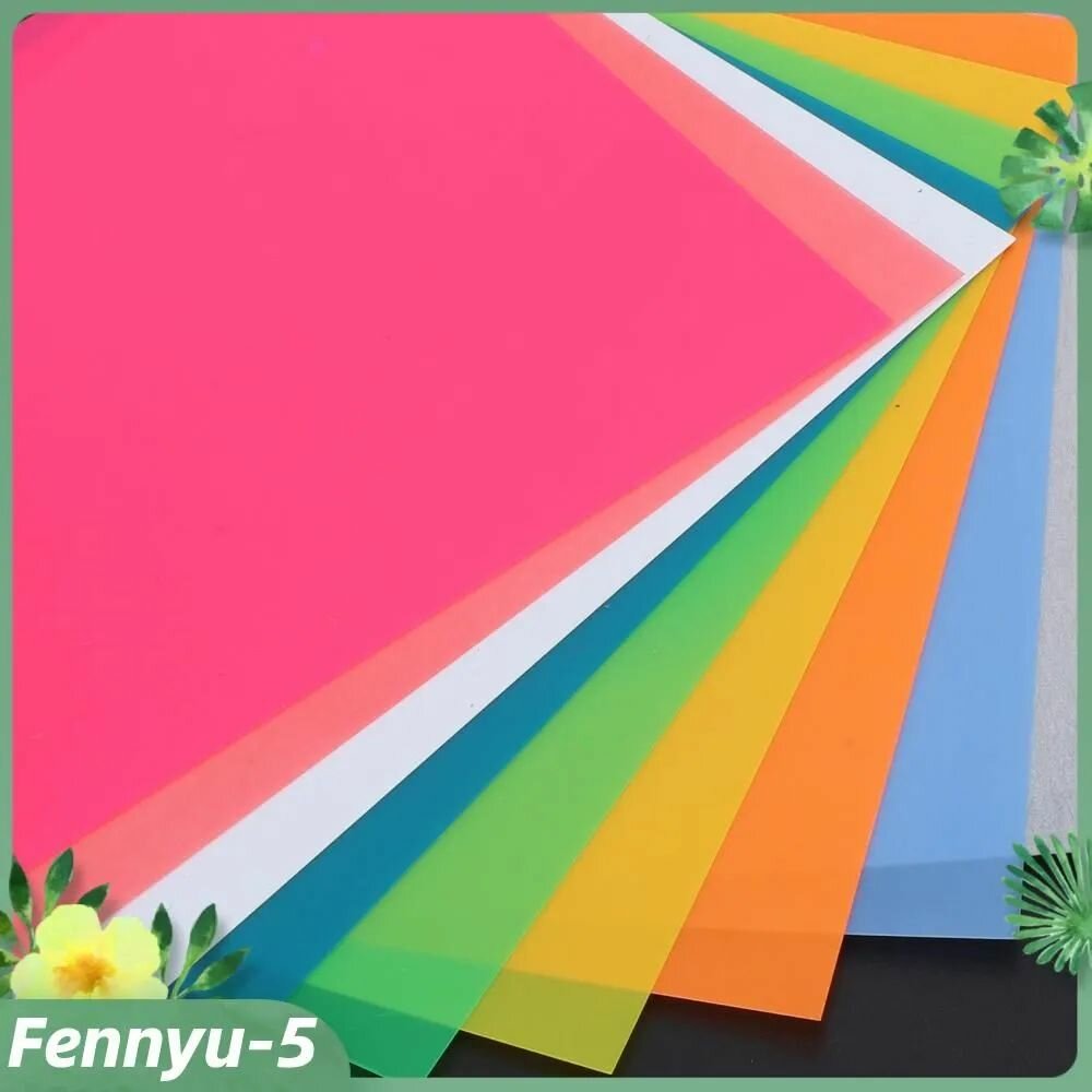 Листья термоусадочной пленки 12 шт, многоцветные, для создания ключниц и аксессуаров для творчества