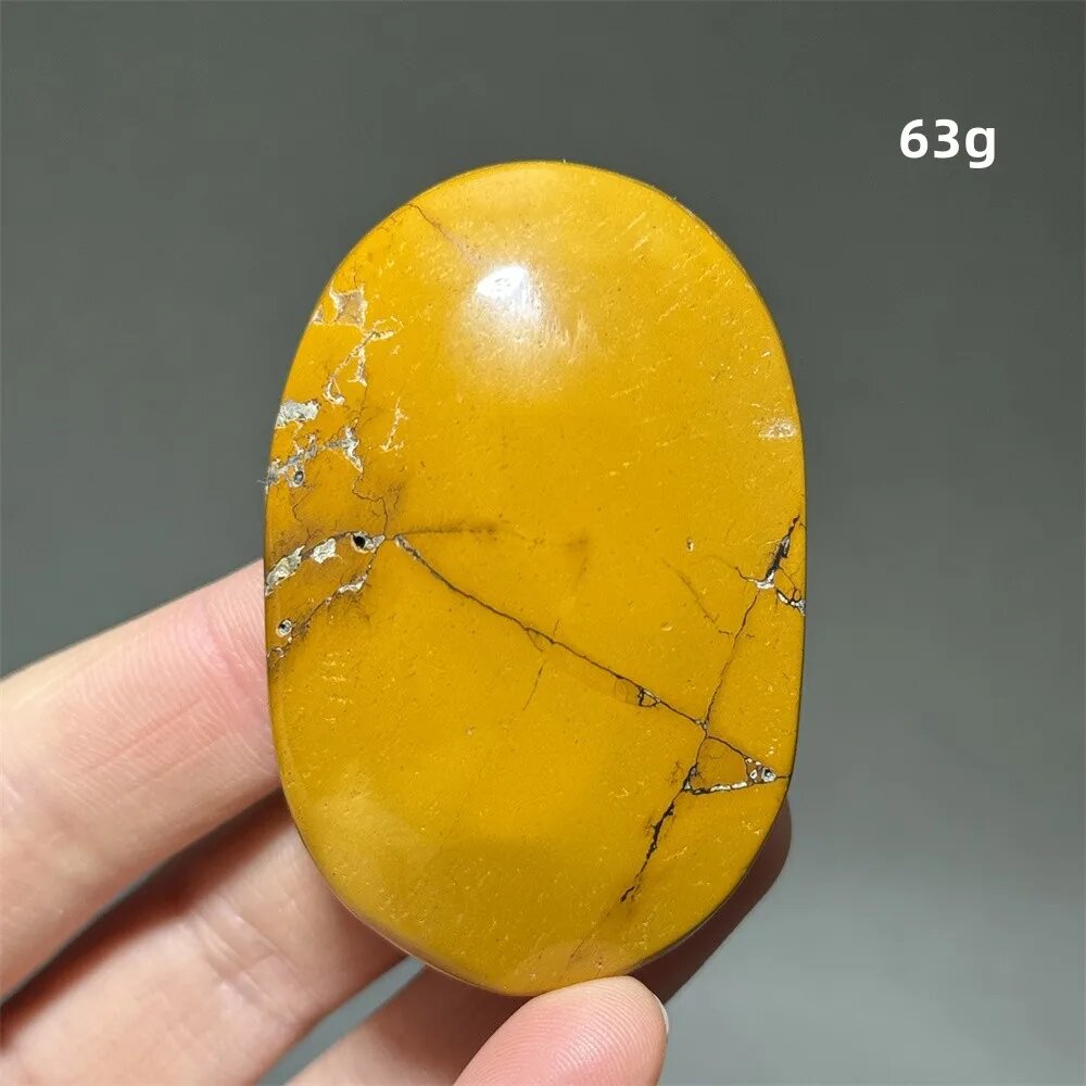 Камень Фэншуй Желтый, A23 63g