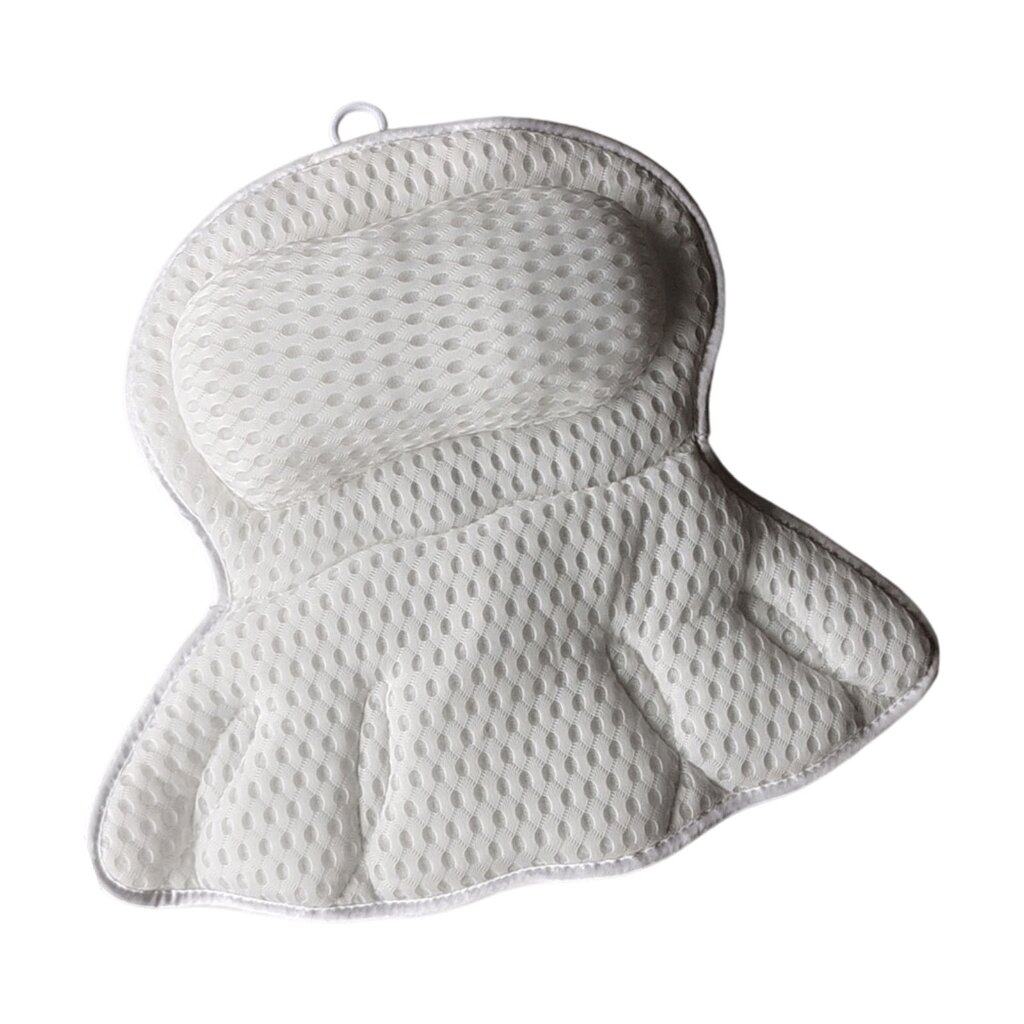 Машинная стирка 4d подушка для ванны подушка для ванны подушка для ванной комнаты подушка на присоске-белый