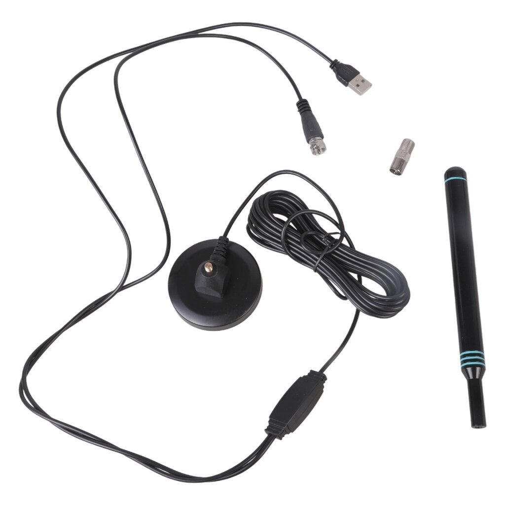 Антенна цифрового телевидения высокой четкости с медным проводом от 1,5 c до 2 В-усилитель сигнала