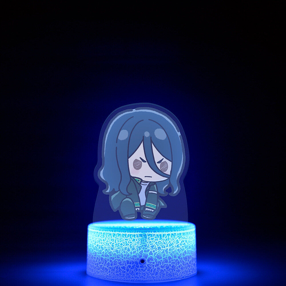 202616 Цветной пульт дистанционного управления ветроустойчивый колокольчик для мальчиков аниме периферия магазин Guzi акриловый светодиодный ночник оптовый источник