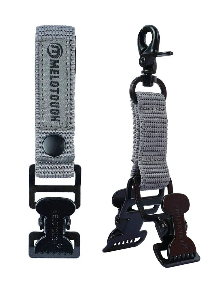 Держатель для рабочих перчаток Alligator Clip с поворотным крючком для надежного крепления к маскам, перчаткам, шапочкам, наборам инструментов и другим СИЗ. MELOTOUGH MGH06