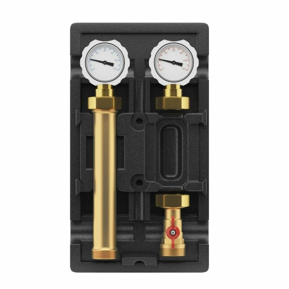 Насосная группа быстрого монтажа прямая подача, 1 1/2"НР и 1"ВР, без насоса DN25, Wester, 0-05-0010