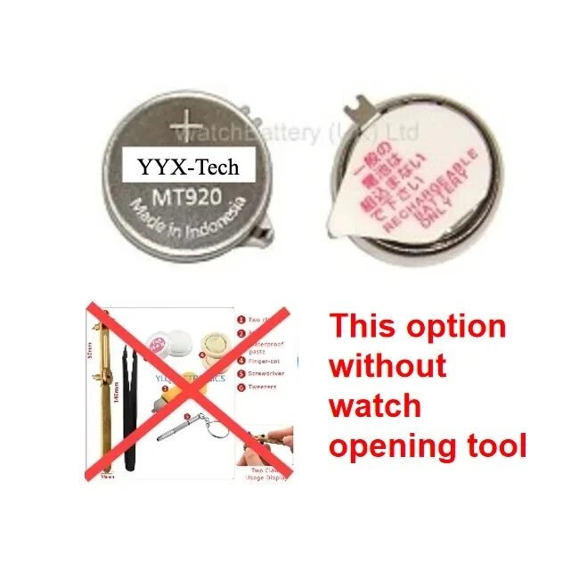 MT920 3023 24D 3023.24D 3023-24D Seiko Watch Кинетическая энергия Перезаряжаемая батарея для V192 V194 V195 V198 EFB-503SBD