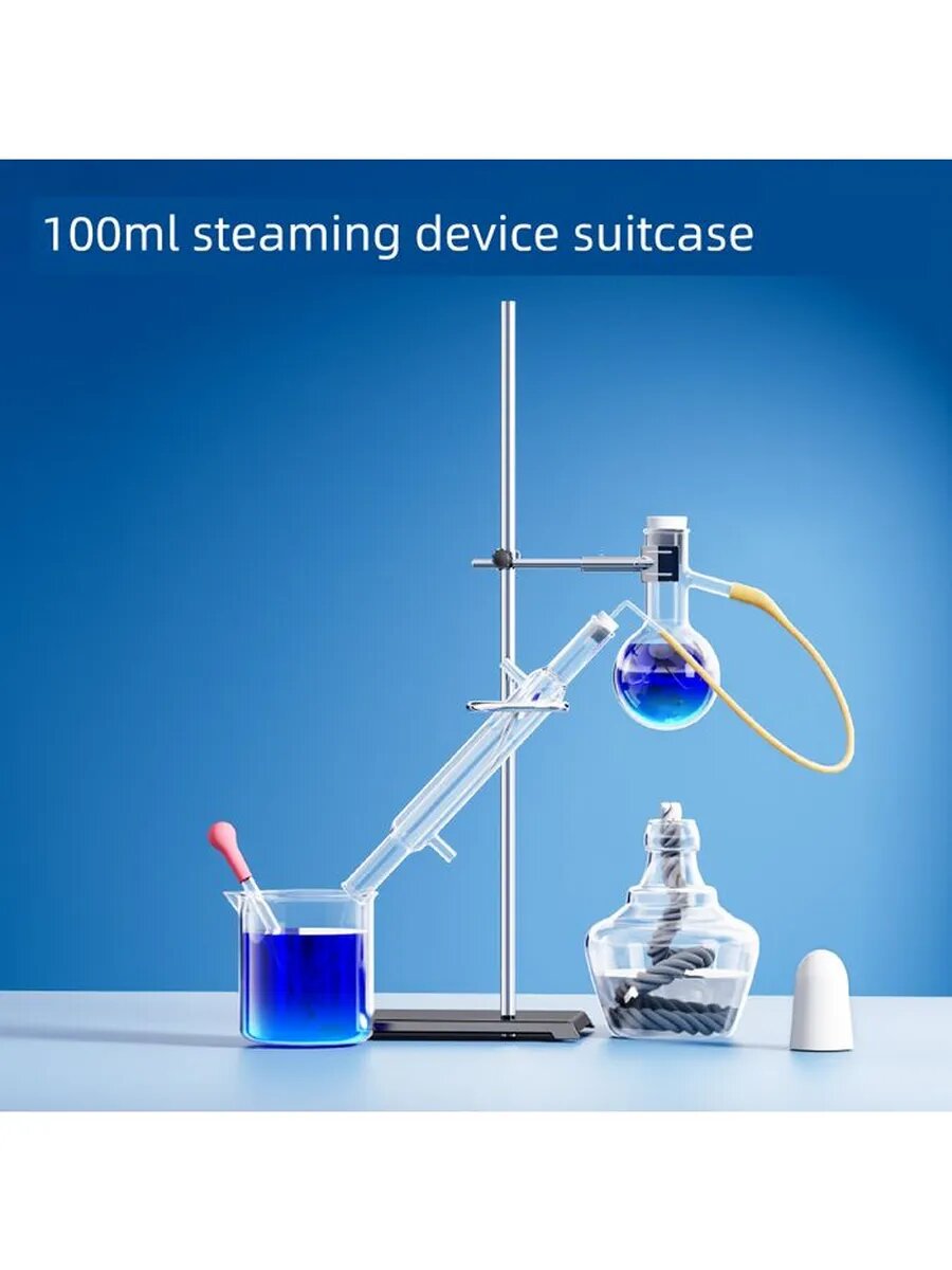 Стеклянный дистиллятор (100 мл — простой)