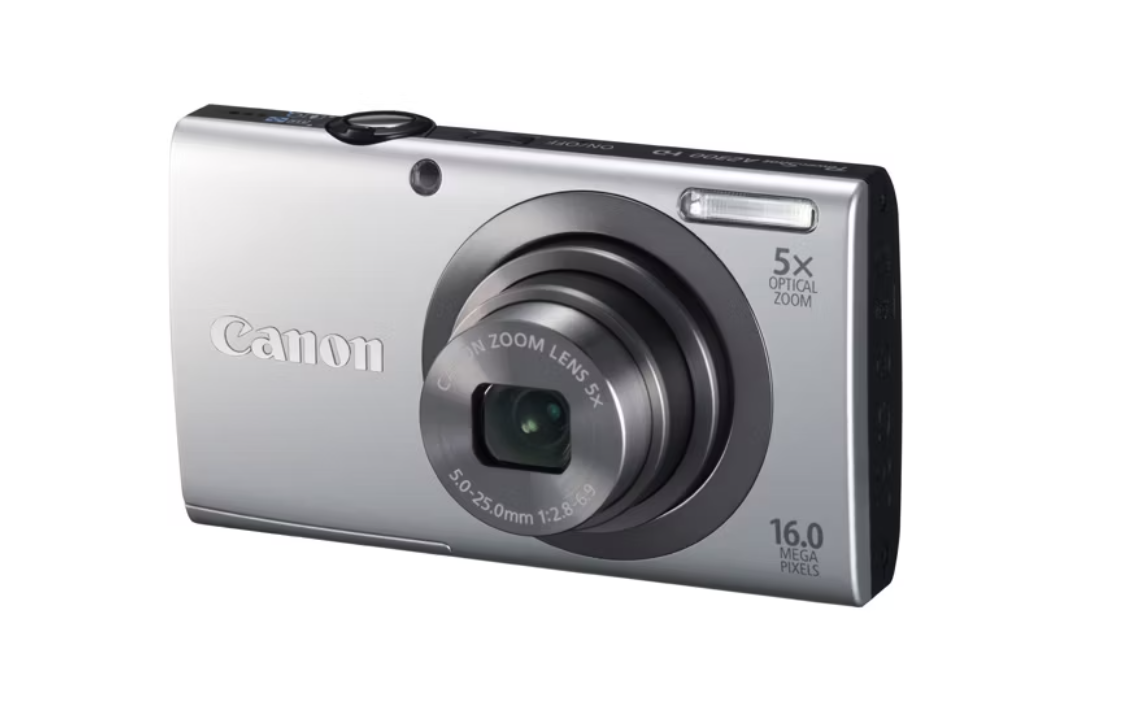 Фотоаппарат компактный Canon PowerShot A2300, серебристый