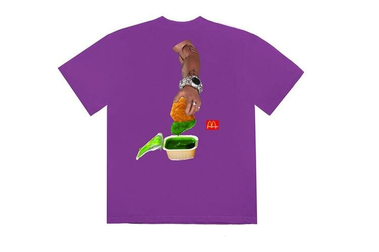 Футболка Cactus Jack by Travis Scott Travis Scott X McDonald's Cactus Sauce Iii