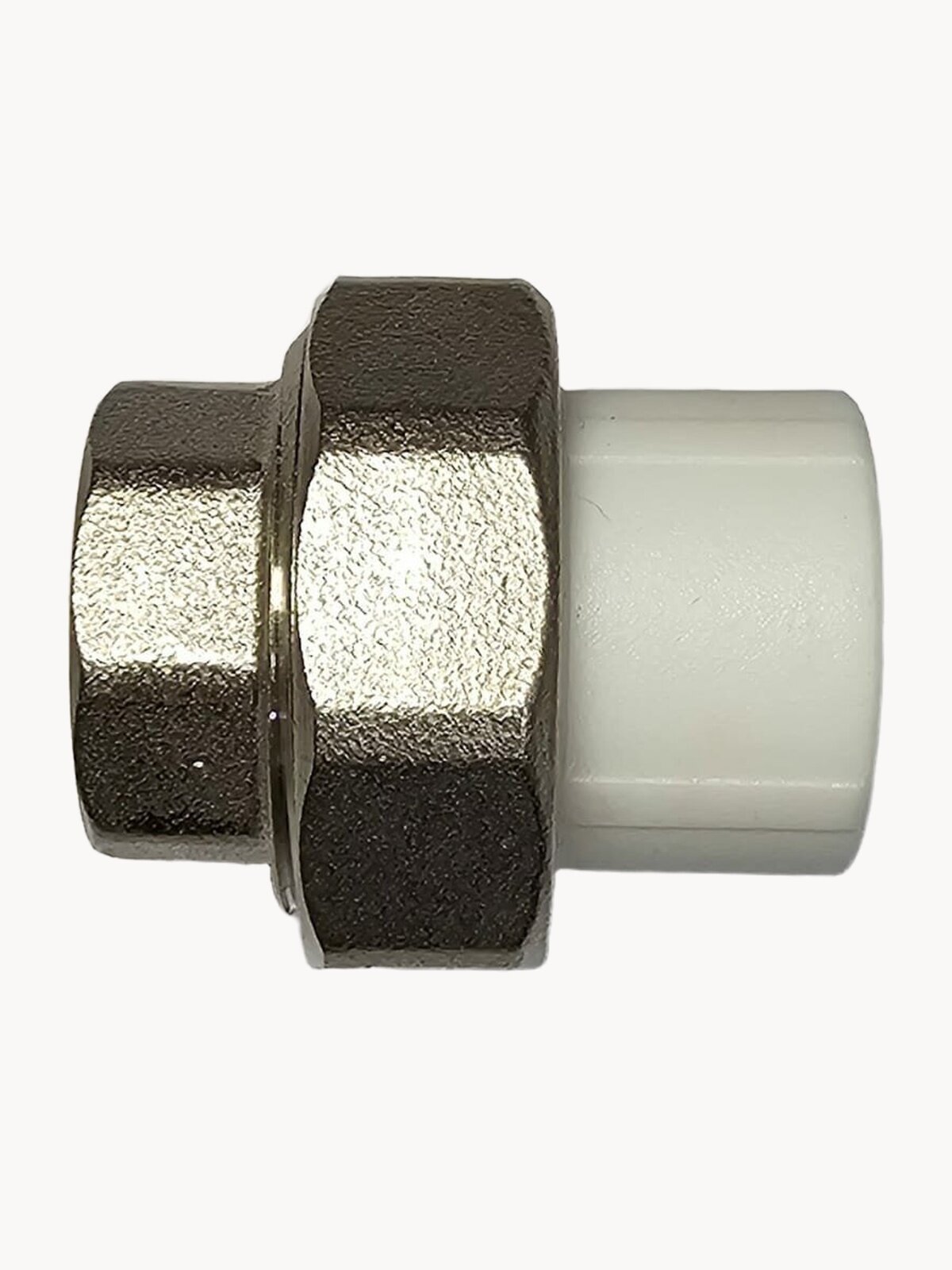 Американка ПП внутренняя резьба 20х1/2" ВР, (Муфта разъемная ПП с внутренней резьбой