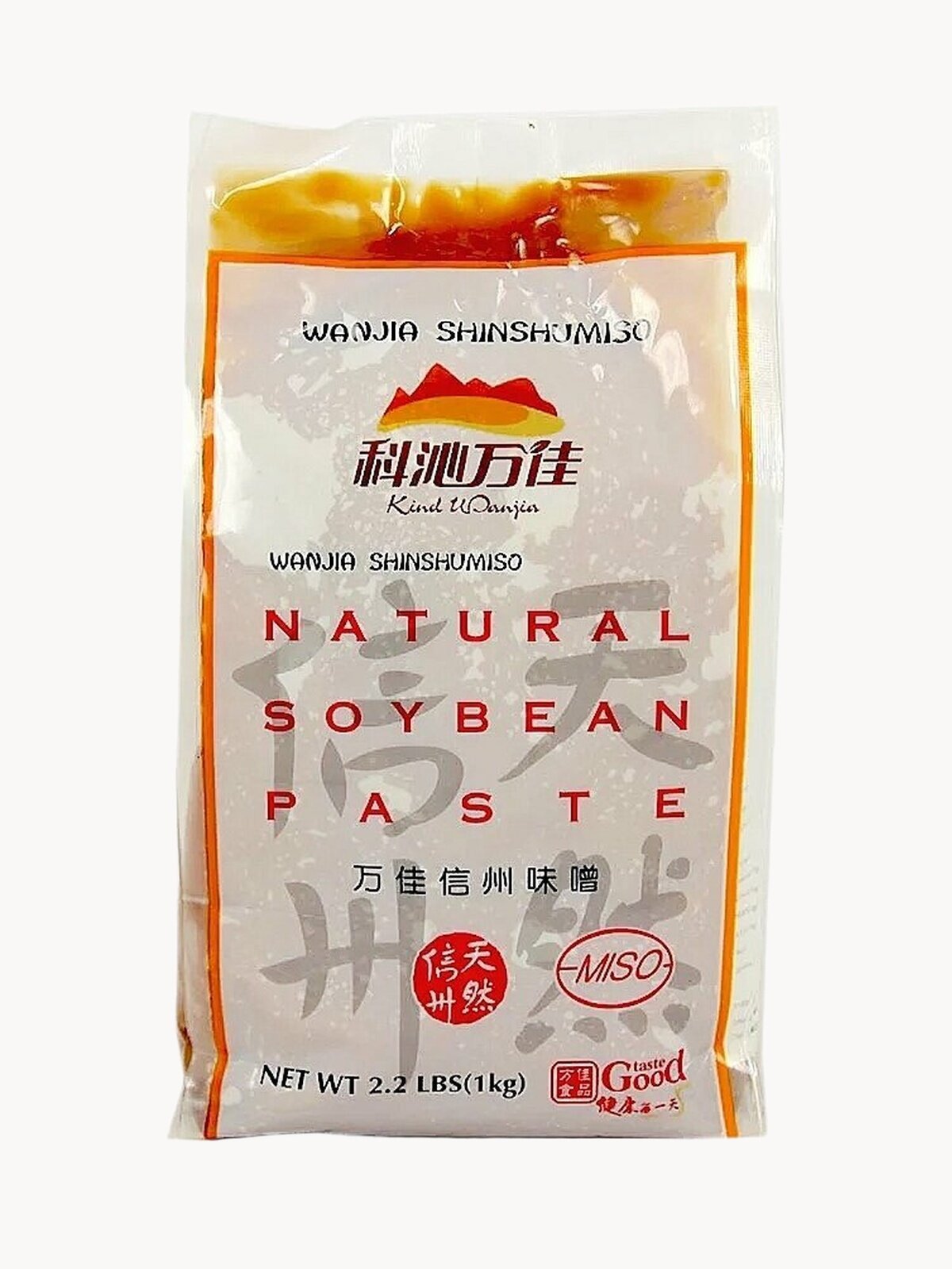 Китайская Натуральная Соевая Паста мисо, Светлая, 1кг