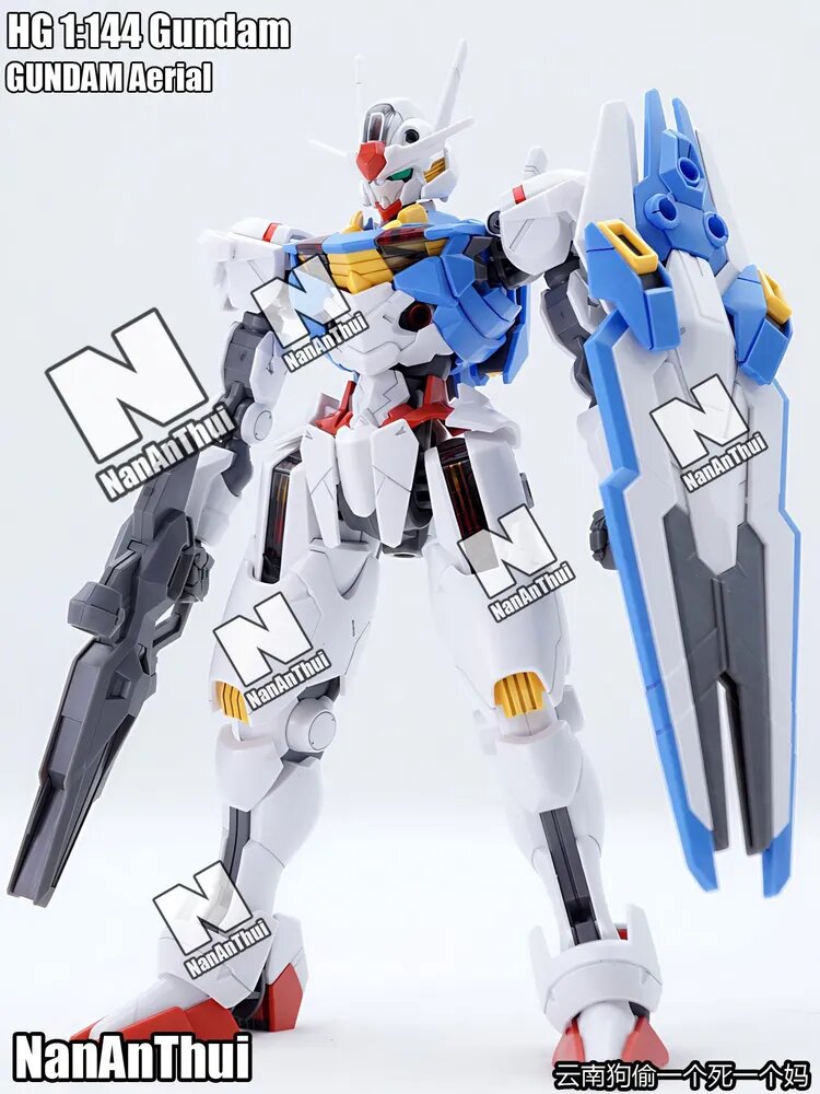 Сборная Игрушечная фигурка модель HG 1:144 Gundam AERIAL, Высококачественная модель, Поставляется с бесплатными наклейками