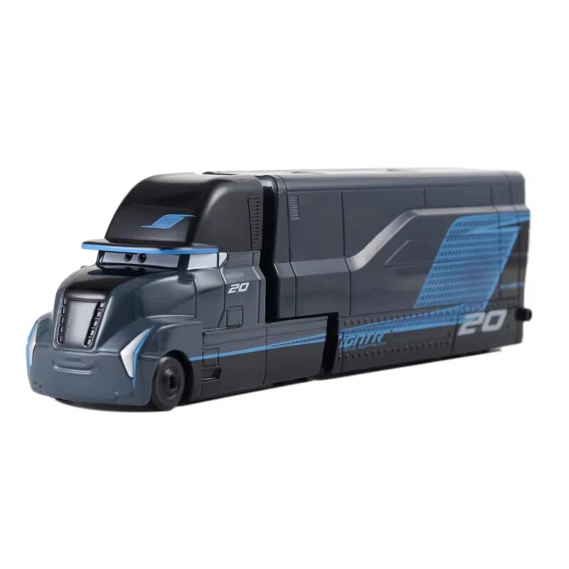 Набор грузовиков Pixar Cars TAKARA TOMY 1:55 Темно-синий, 17