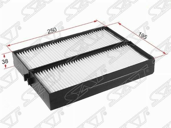 Фильтр салонный SAT ST-97619-3D000 Hyundai Santa Fe 00-06, Sonata 01-13