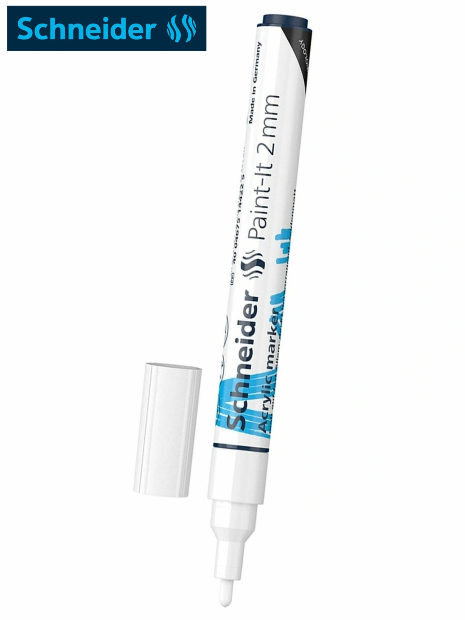 Маркер акриловый Schnеider Paint-It 310 2мм белый