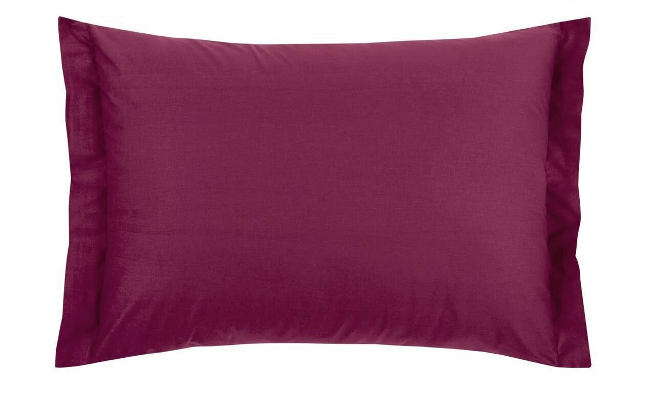 Набор наволочек с ушками поплин Вишня 50х70 2 шт.