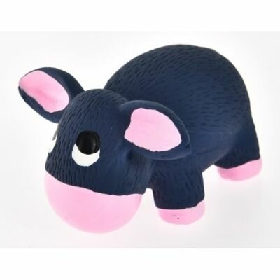 HOMEPET Игрушка для собак Ослик, латекс, 10,5 см