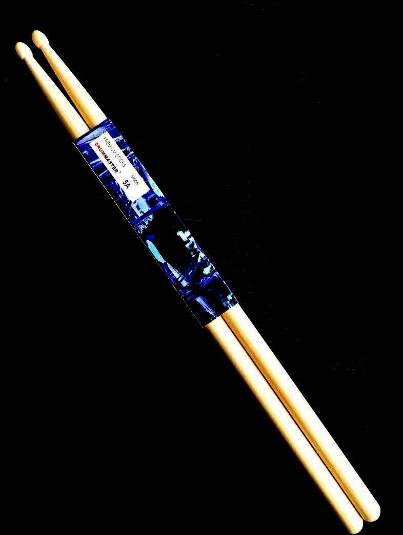 DRUMMASTER 5A American Hickory — Барабанные палочки