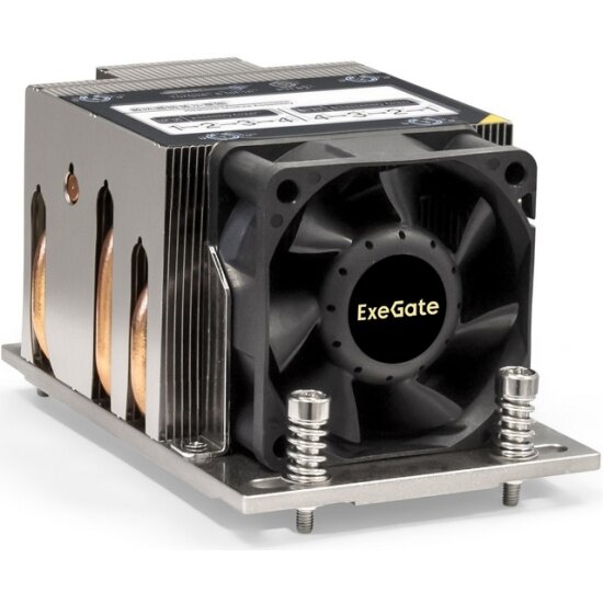Кулер для процессора Exegate ESNK-P0063AP4. PWM.2U. SP3. Cu EX293436RUS