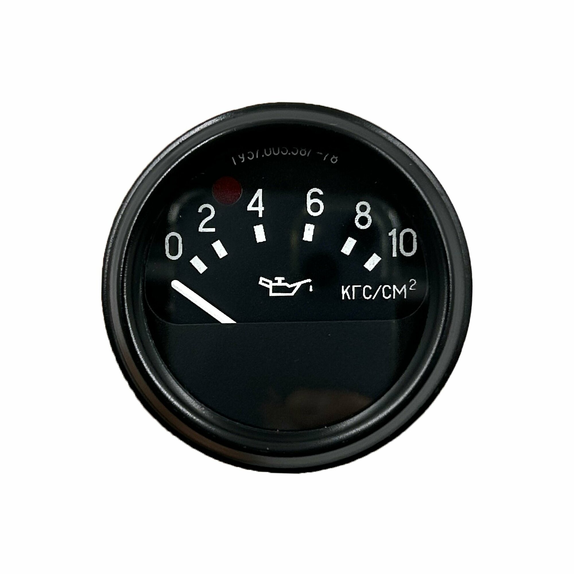 Указатель давления масла 24 В для а/м ГАЗ 3309, 4301, КАМАЗ - Автоприбор арт. 33.3810