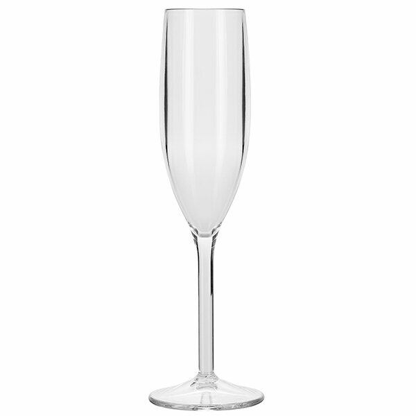 Бокал-флюте, бокал - 6 шт. 210 мл, H - 24.3 см, D - 7.2 см.