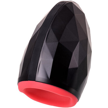 52654 Erotist Magma, чёрный. Перезаряжаемый мастурбатор с подогревом