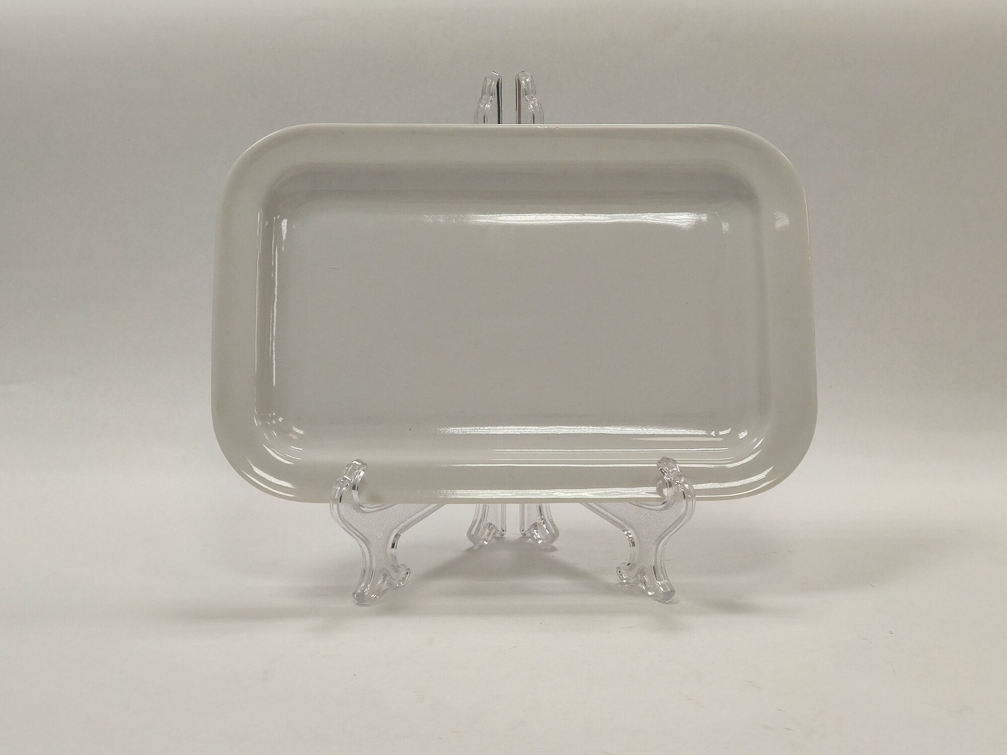 Блюдо "Прямоугольное" 3величина, фарфор, Дулевский фарфор