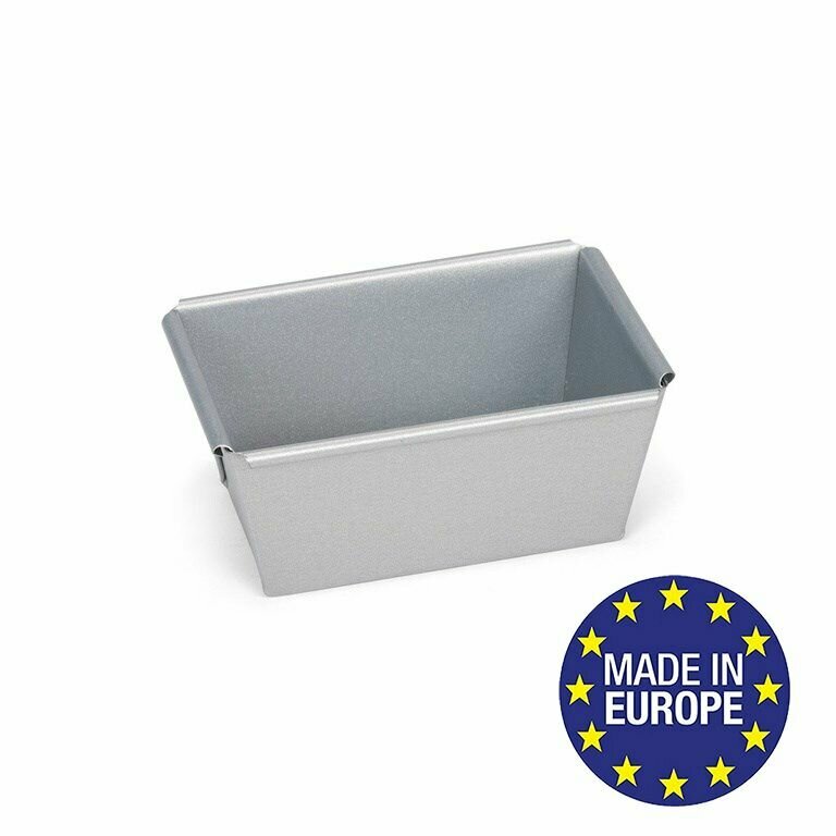 Мини-форма для выпечки хлебцов, кексов Patisse Silver 9х6х4.5 см