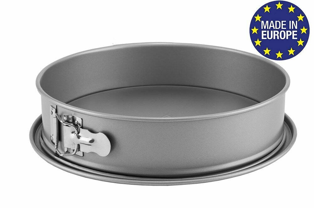 Форма для выпечки разъемная с широким поддоном Patisse Silver 26х7 см