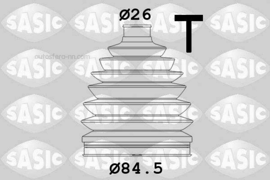 SASIC 1906067 Пыльник шруса