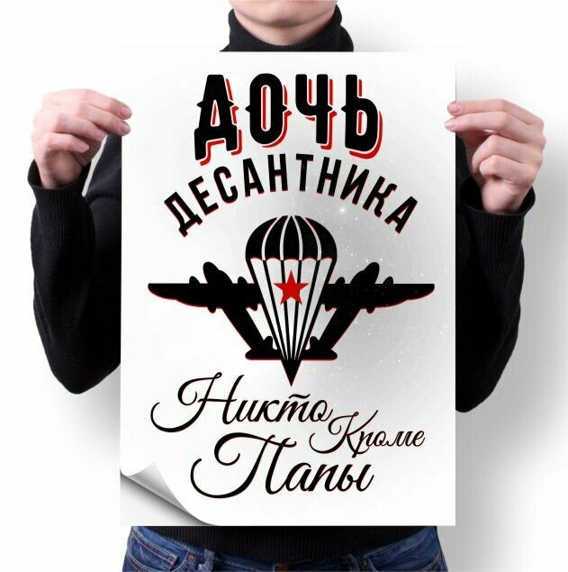 Плакат MIGOM А2 принт ВДВ 2023 - 0011
