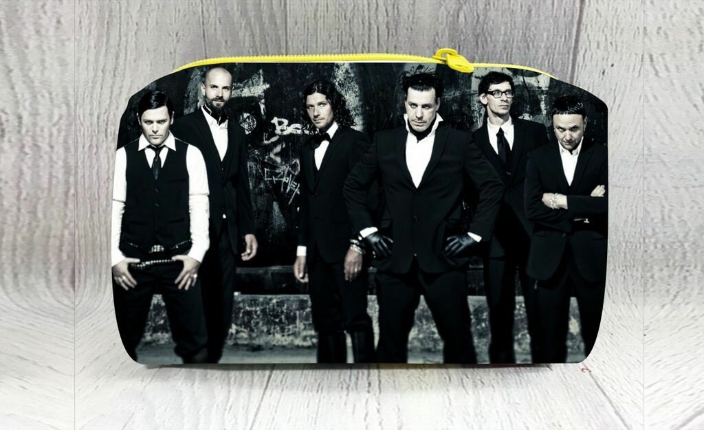 Пенал мягкий горизонтальный Rammstein, Рамштайн №2