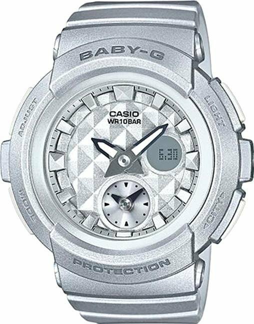 Наручные часы CASIO Baby-G, серебристый