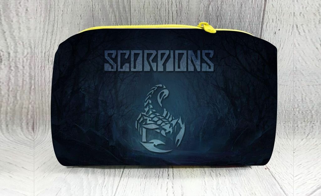 Пенал мягкий горизонтальный Scorpions, Скорпионз №6