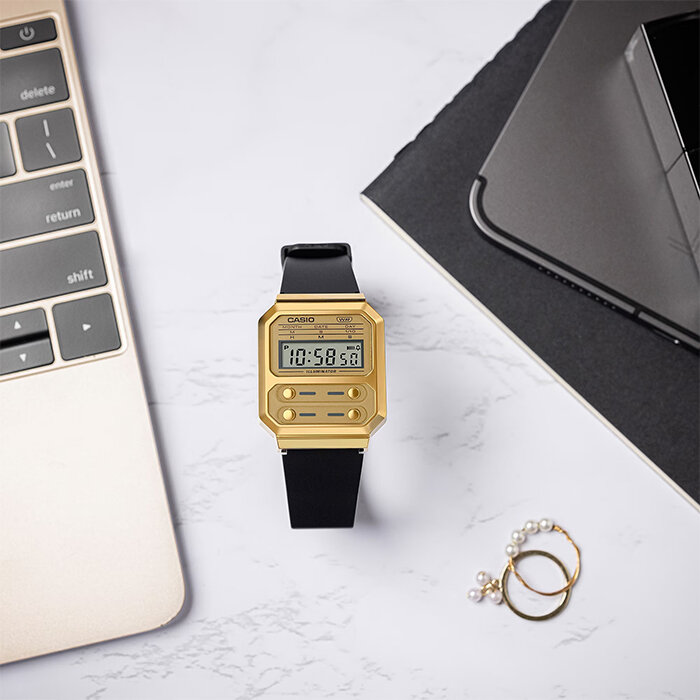 Наручные часы CASIO Vintage, золотой — фото 1
