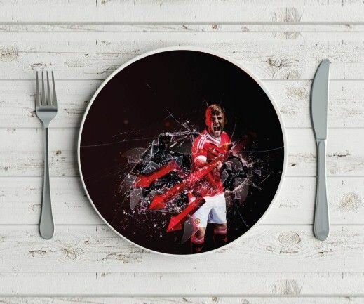 Тарелка Manchester United, Манчестер Юнайтед №7