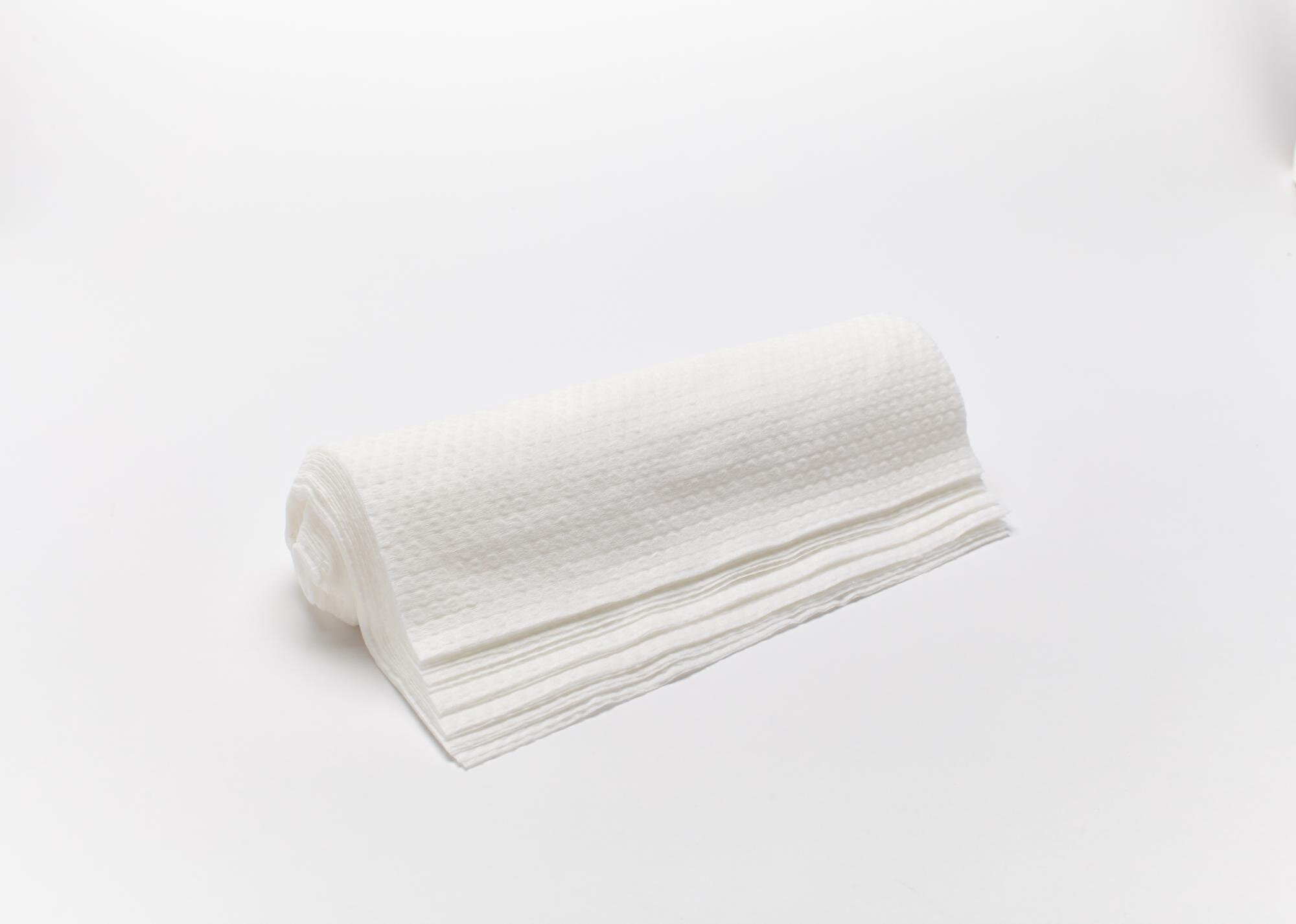 Салфетка 35х35 см белая Чистовье (спанлейс, люкс, 60 г/м), 50 шт/упк