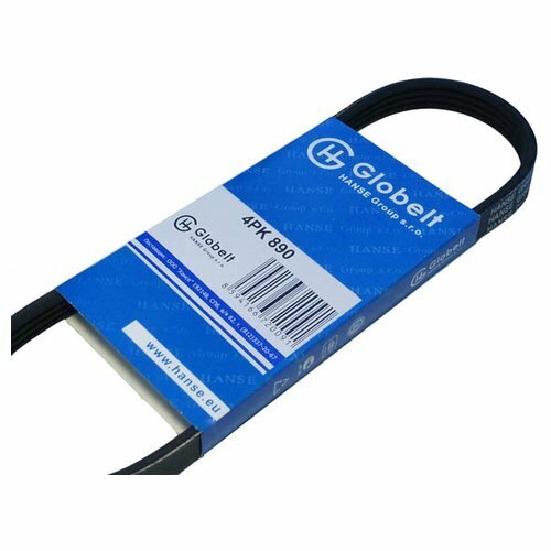 Ремень приводной, поликлиновой 4PK890 Globelt 4PK890